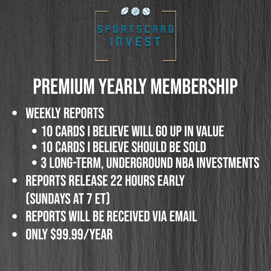 Premium Yearly Membership – Sports Card Invest
